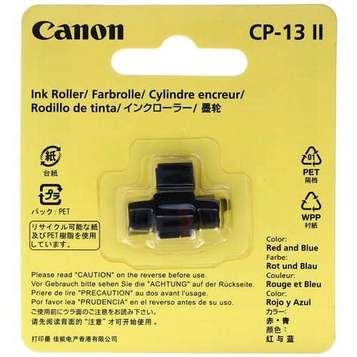 CANON RED & BLUE INK ROLL FOR CANON P120-DH CALCULATOR - Wood Factory ...