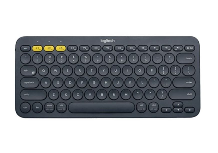 LOGITECH K380 Multi-Device Bluetooth Keyboard BlackTake-to-type Easy ...