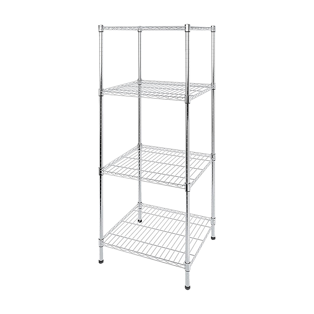 Modular Wire Storage Shelf 600 x 600 x 1800mm Steel Shelving - Wood Factory Furniture