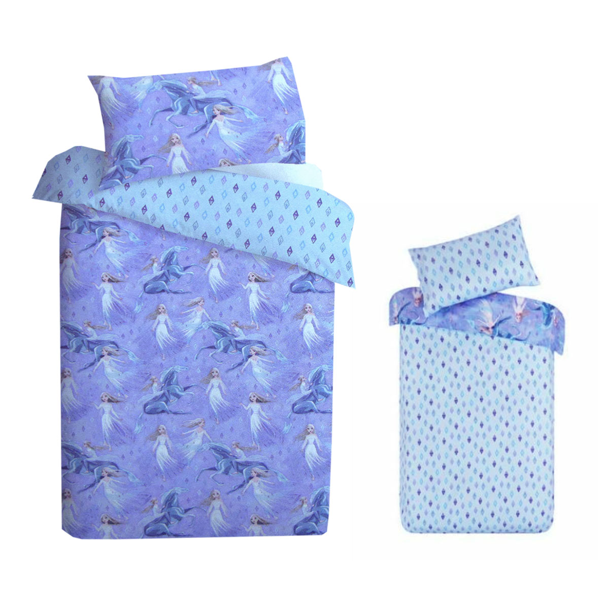 Caprice Disney Frozen Elsa Reversible Licensed Quilt Cover Set Single ...